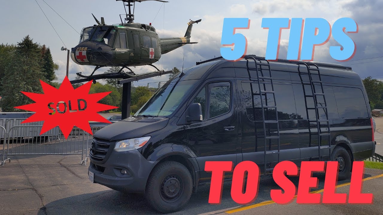 5 Tips For Selling Your Camper Van FAST! - YouTube