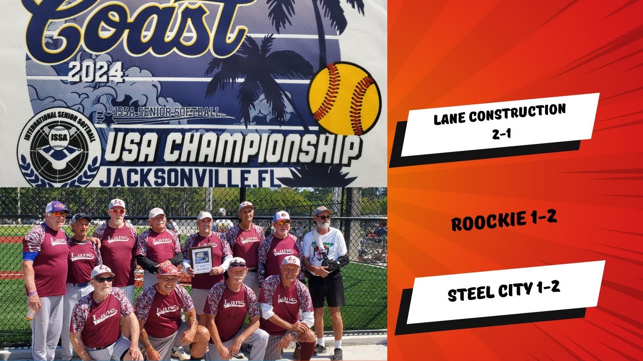 Epic Softball Showdown: Lane Construction's Path to the Finals - YouTube