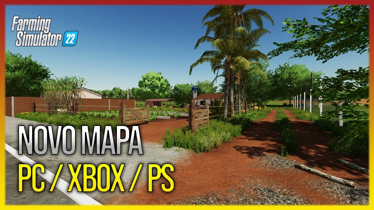 ️FS22 Mapa Brasileiro FARMING SIMULATOR 22 FAZENDA SÃO CARLOS PARA PC ...