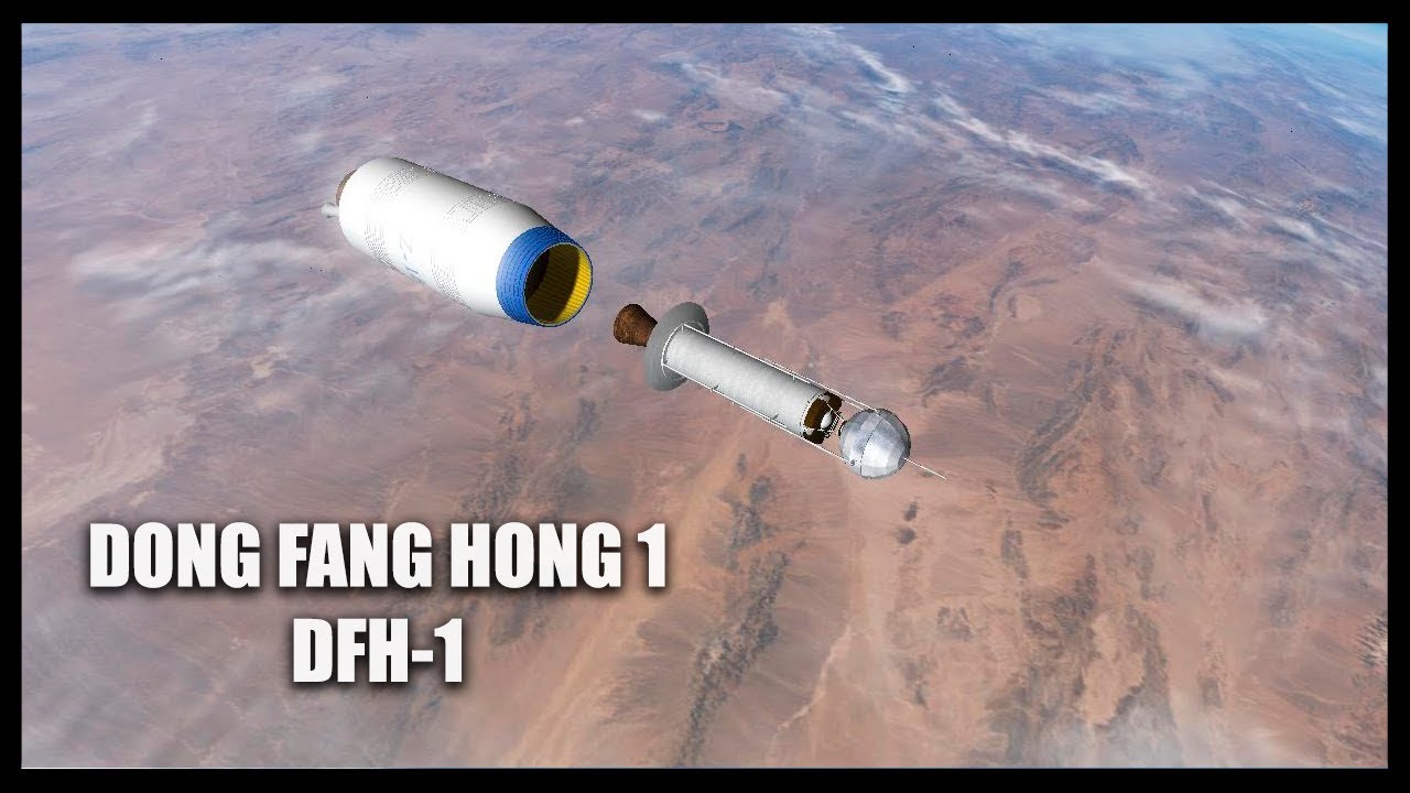 Dong Fang Hong 1 DFH-1 - Orbiter Space Flight Simulator - YouTube