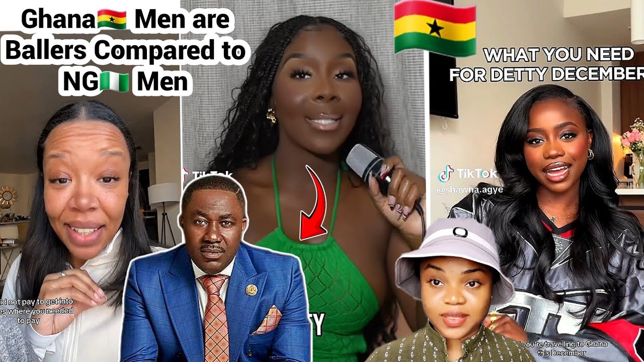 Ghana🇬🇭 Men are Rich & Ballers Compared to NG🇳🇬 Men Says British Lady ...