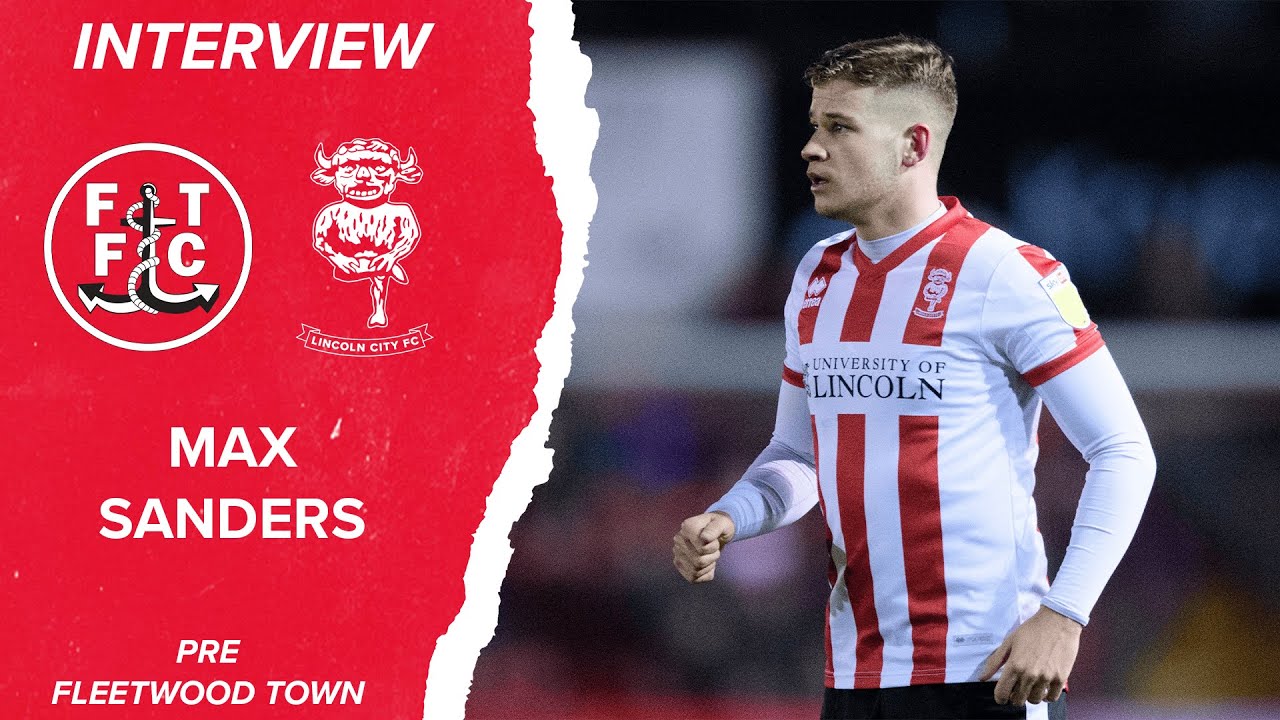 Max Sanders: "I'm enjoying game time" | Fleetwood (A) | Pre-match press ...