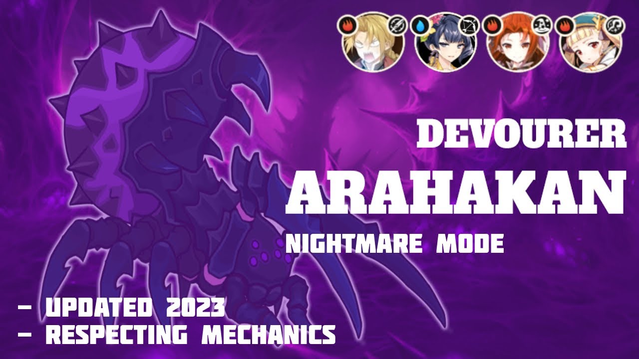 Epic Seven | Guide | Azmakalis Nightmare - Devourer Arahakan ...