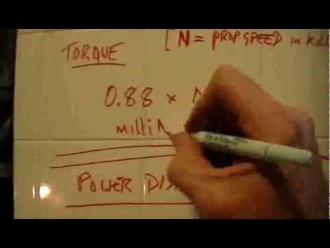 Orbette P35: Example of Rotor Power Dissipation Measurement - YouTube