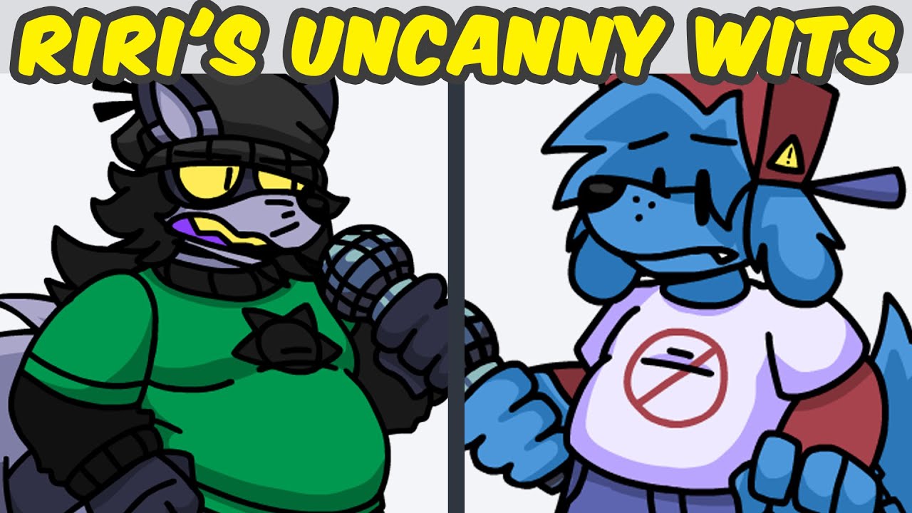 FNF VS Uncanny Riri's Wits (Canny MOD) | FNF MOD | Friday Night Funkin ...
