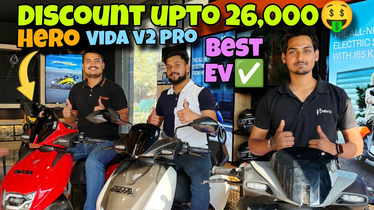 2025 All New Hero Vida V2 Pro😍|Discount upto 26,000🤑| Detail review ...
