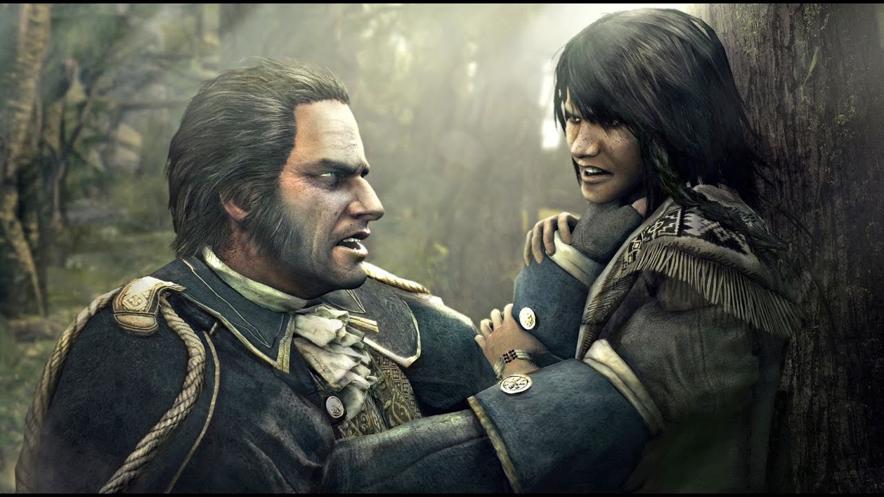 Connor Kenway's Mother Is Killed! (Assassin's Creed III Remastered ...