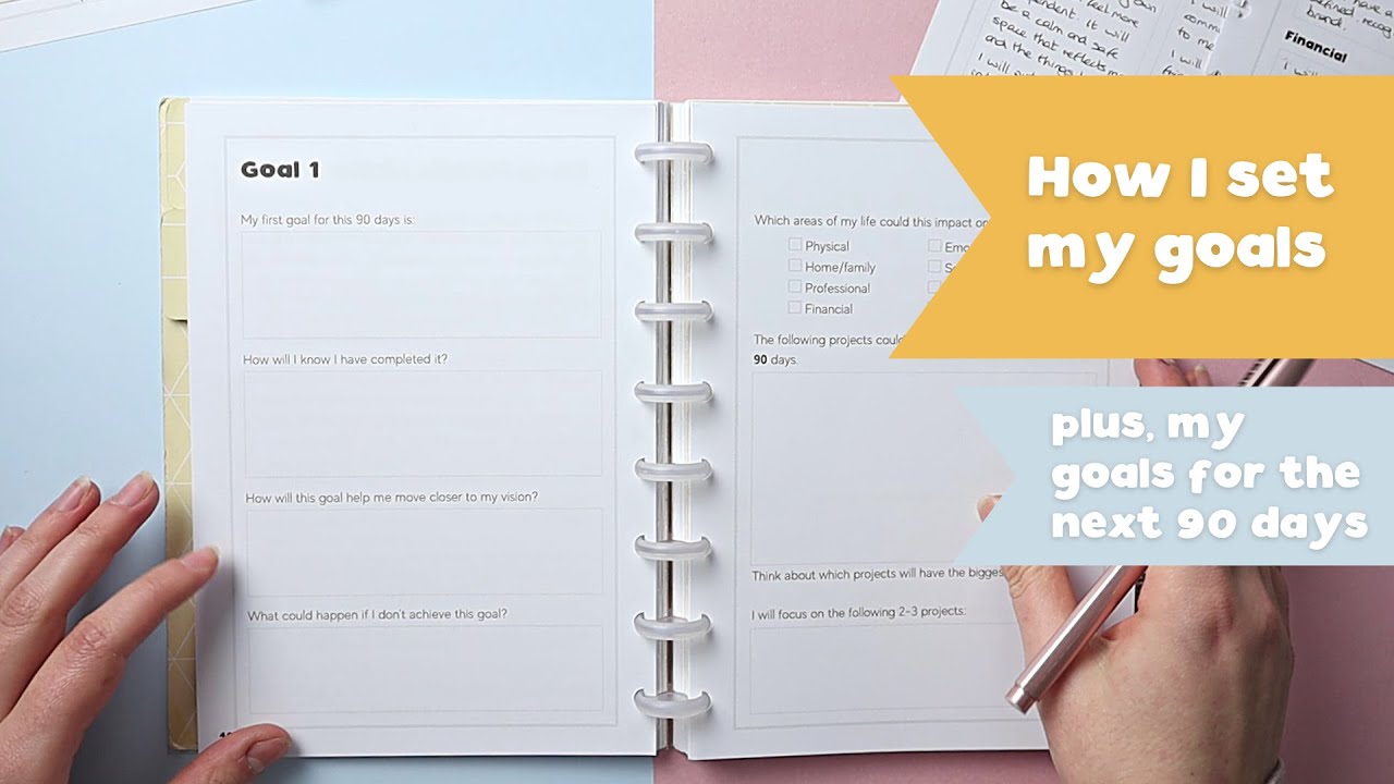 Plan with me quarterly goals Q2 2022 | How to set goals you’ll actually ...