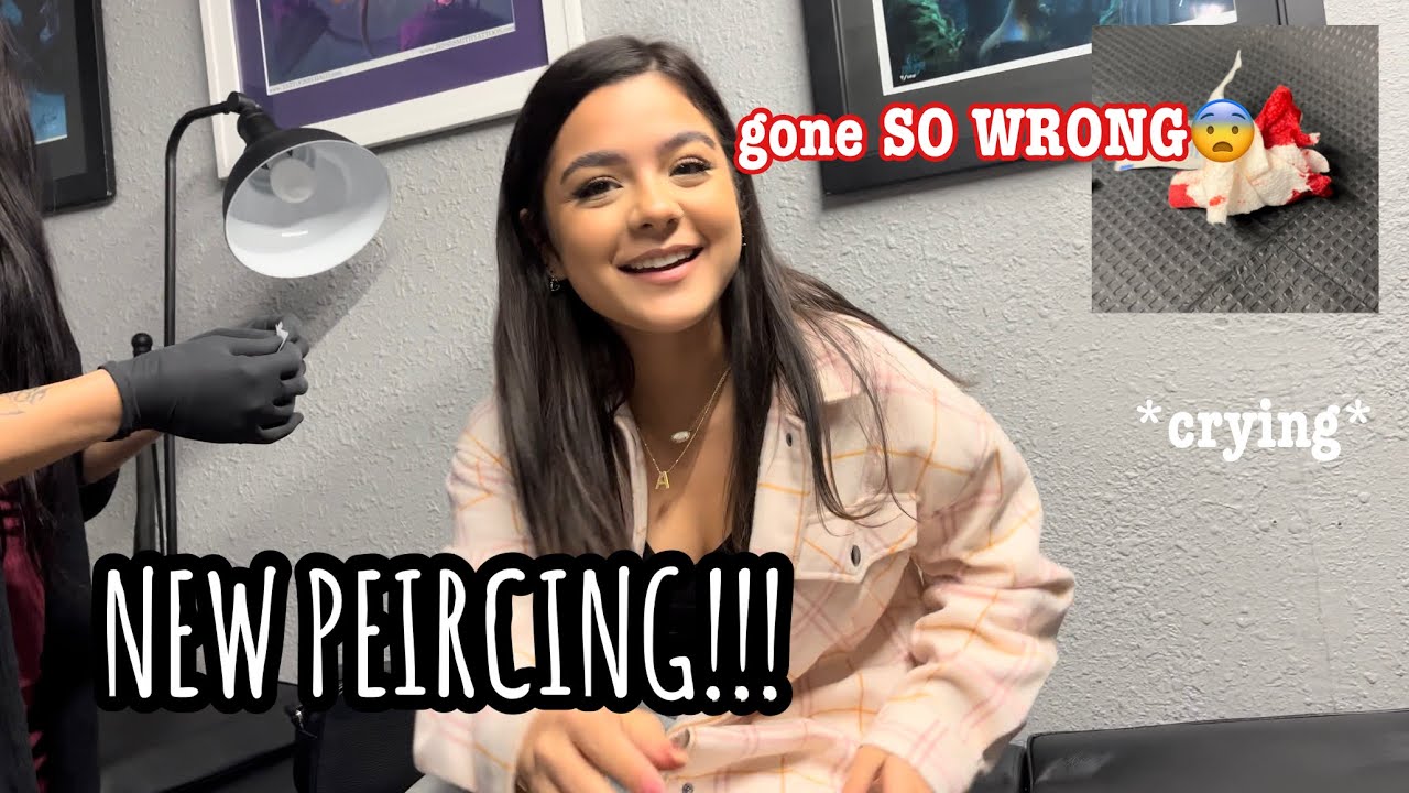 NOSE PIERCING GONE WRONG! - YouTube