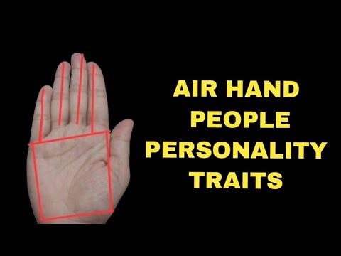 Air Hand People Personality Traits #palmistry #palmist #hastrekha # ...