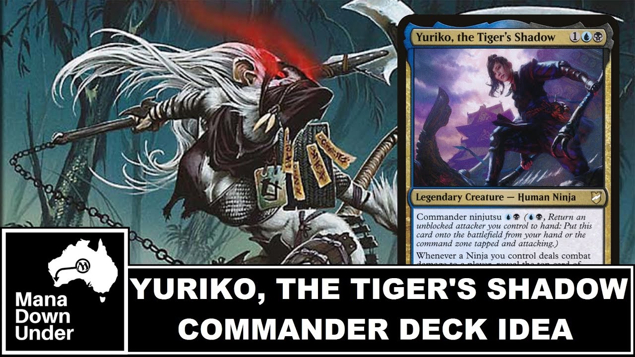MTG Commander Deck Idea - Yuriko Tiger's Shadow (Ninja Tribal) - YouTube