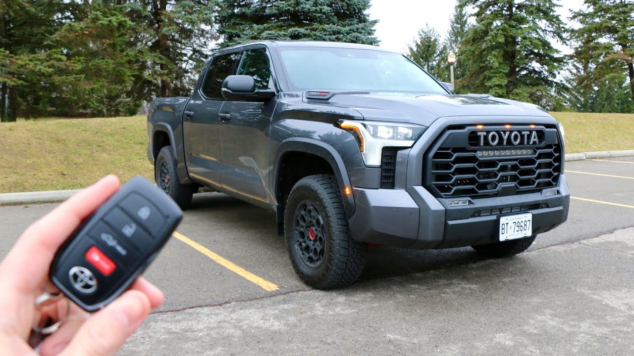 NEW 2023 Toyota Tundra Hybrid CrewMax TRD Pro Review - YouTube