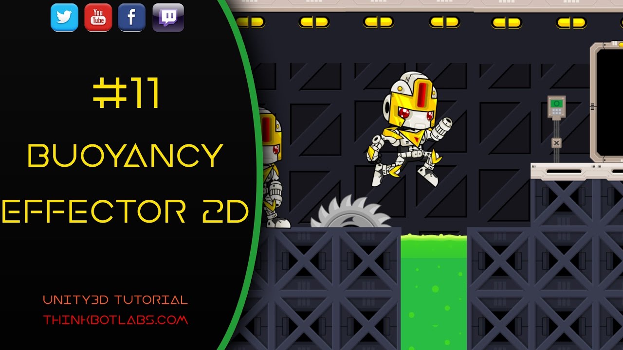 Acid Pit Buoyancy Effector 2D Unity - YouTube