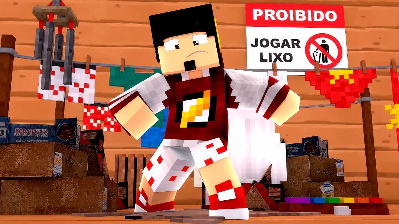 Minecraft: LIXO NO HOTEL - SKY WARS ‹ AMENIC › - YouTube