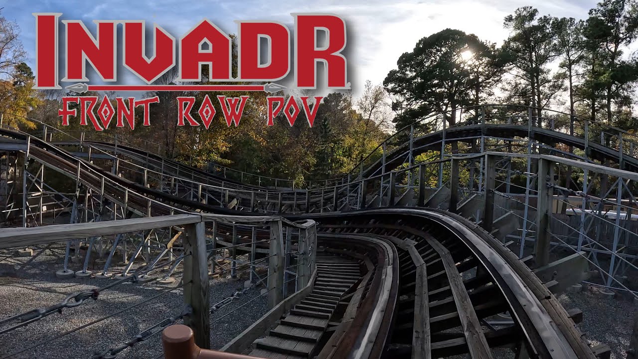 InvadR front Row POV | Busch Gardens Member Appreciation Weekend | 2024 ...