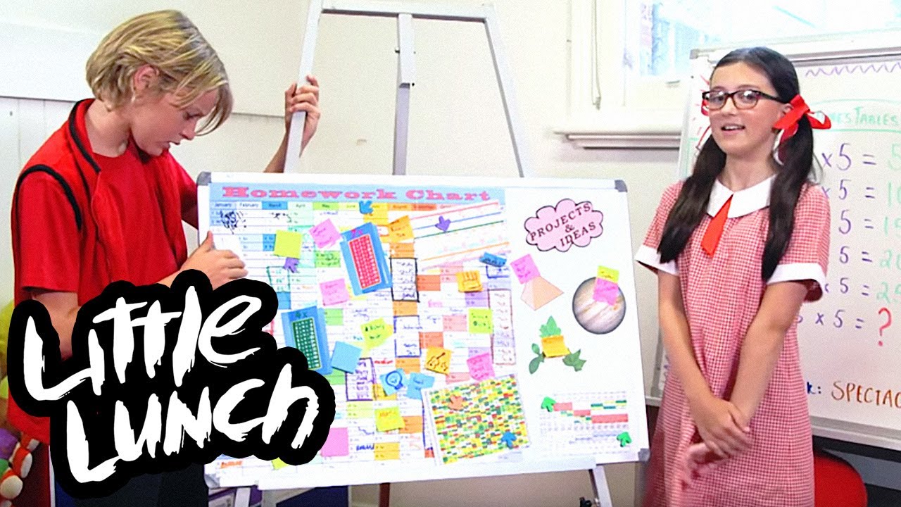 Homework Help | Hack To School With Debra-Jo | Little Lunch - YouTube