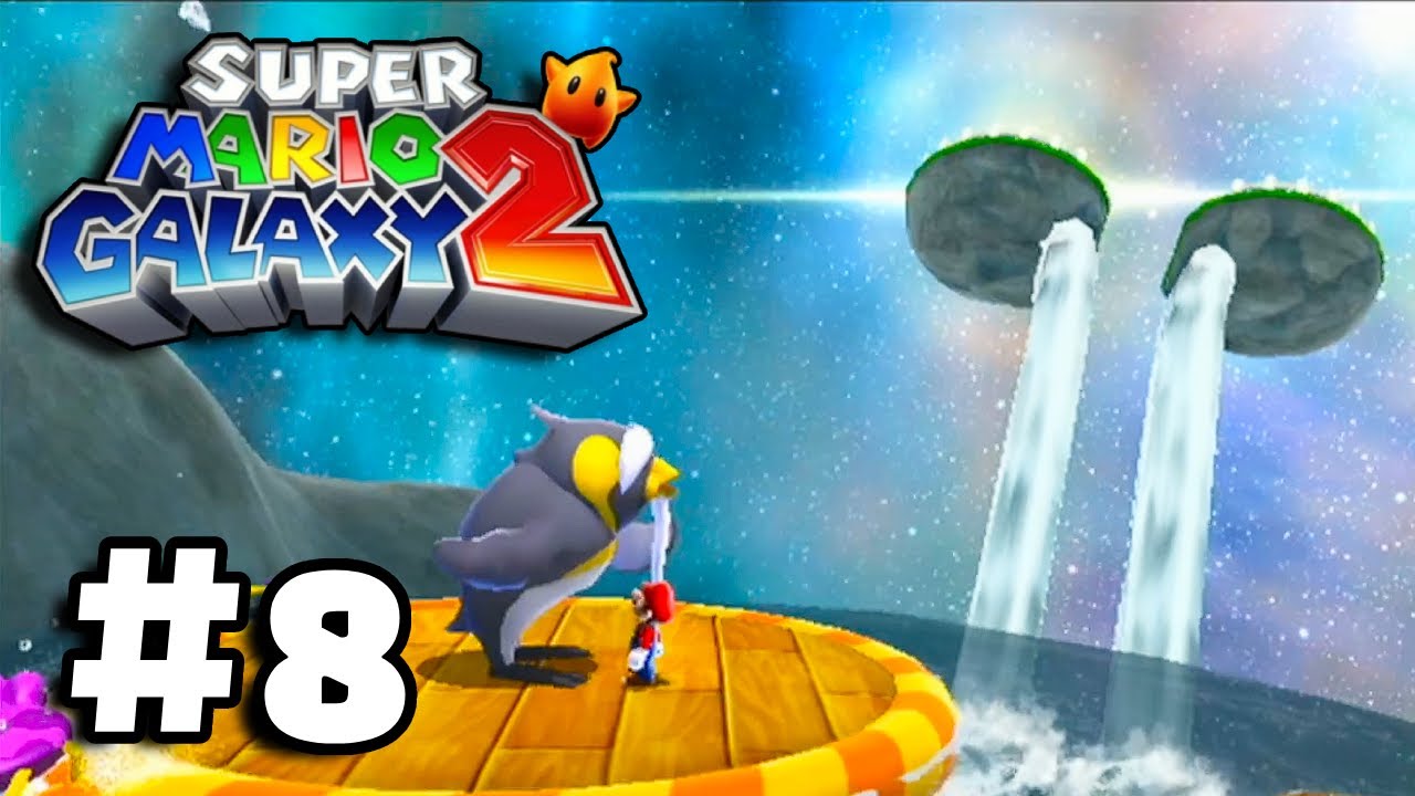 CLIMBING WATERFALLS? - Super Mario Galaxy 2 - Part 8 - YouTube