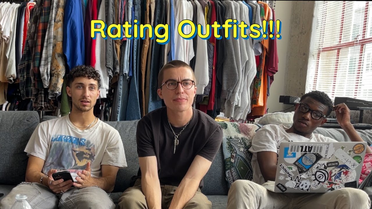 Rating Subscriber's Outfits!!! (W/ Cashk and Collin) - YouTube