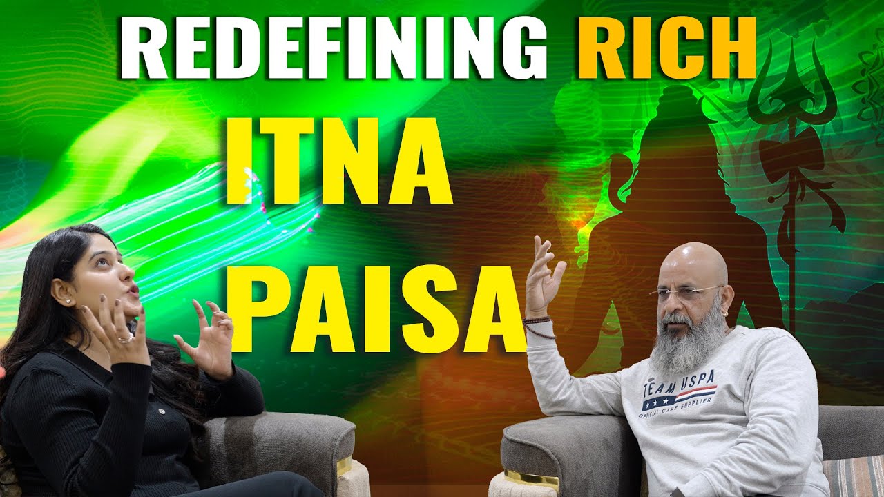 Redefining Rich: A Corporate Guru's Quest for Contentment through Spiritual Wealth - YouTube