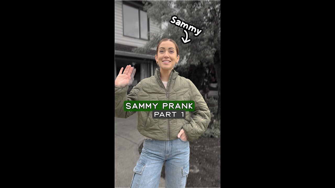 We Prank Sammy and it was a blast💥 - YouTube