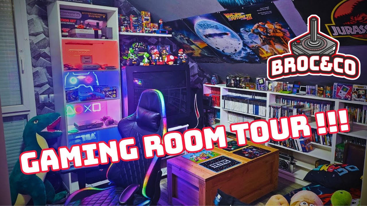 Gaming Room Tour 2024 - YouTube
