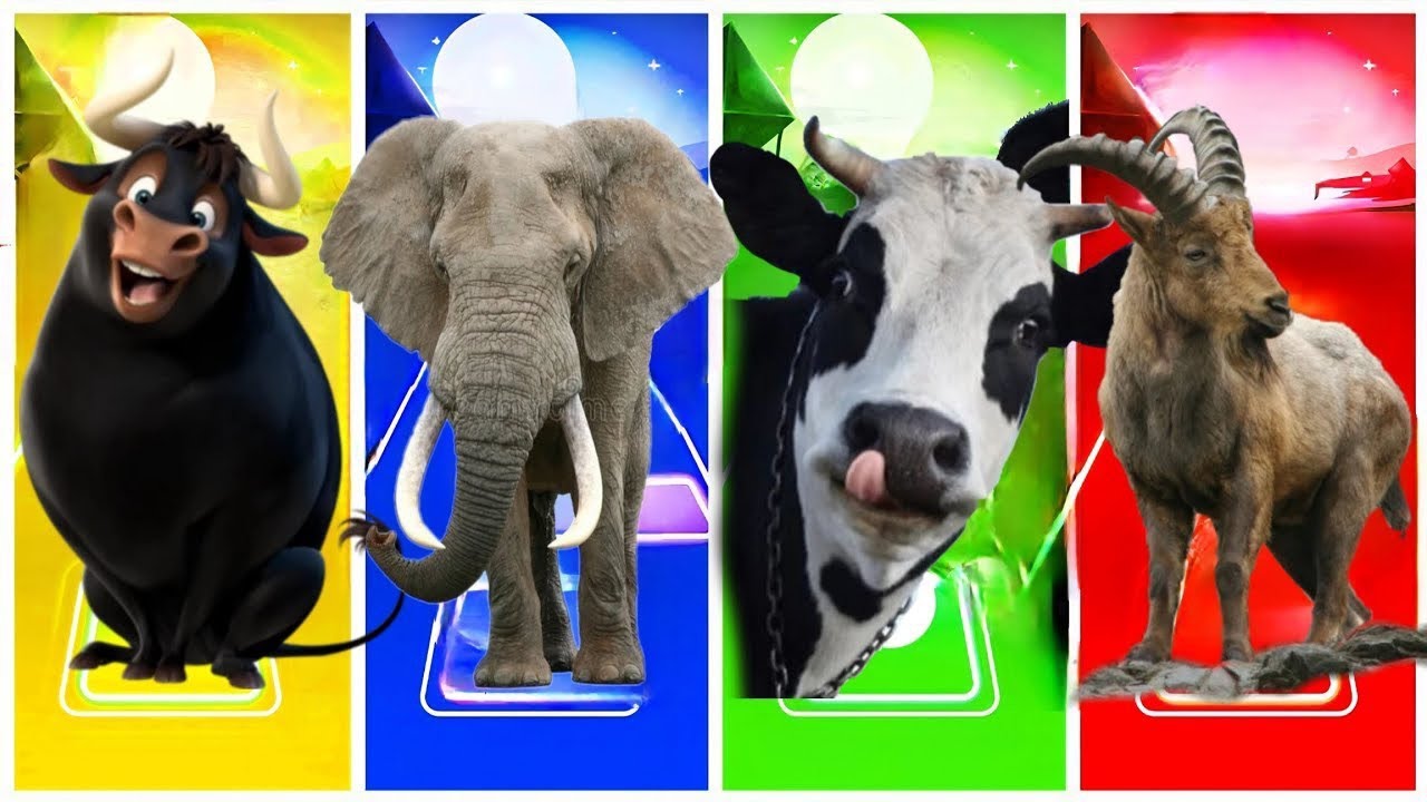 Ferdinand 🆚 Funny Cow 🆚 Ice Age Manny 🆚 Funny Horse – Coffin Dance Song ...