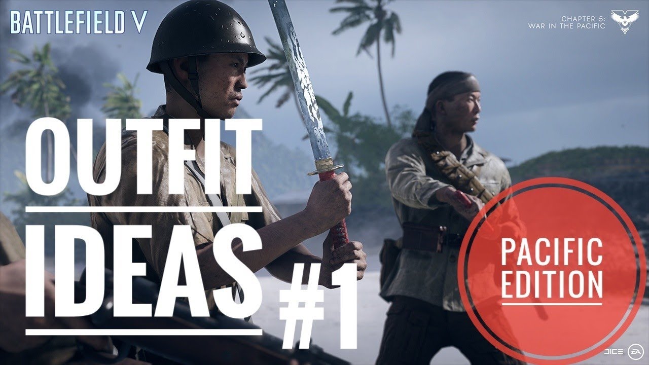 Battlefield 5 Outfit Ideas (🌴Pacific Edition🌊) #1 - YouTube