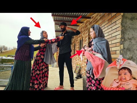 Unexpected Arrival: Roghayeh and Her Mother Enter the Farm to Take the Newborn👶😱😰