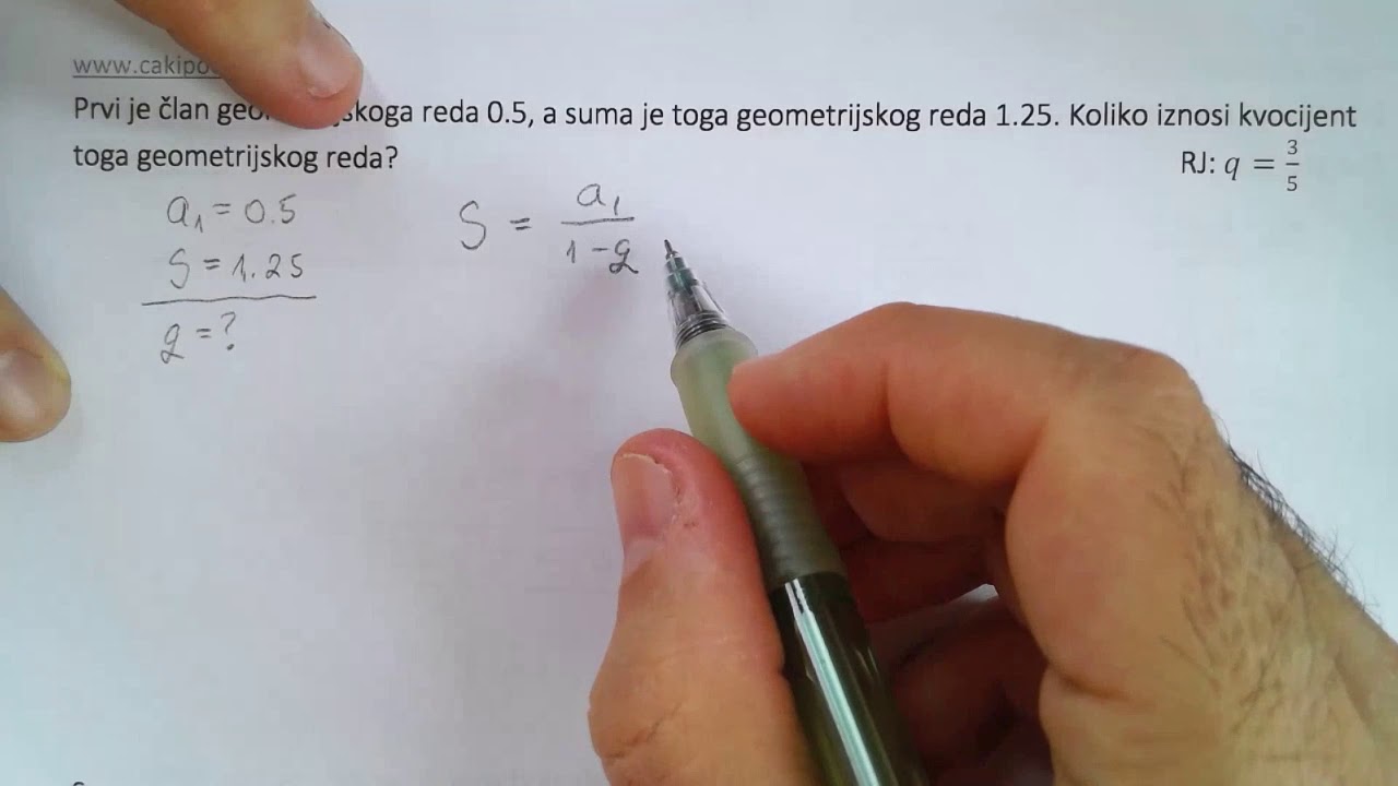GEOMETRIJSKI RED 4 - YouTube