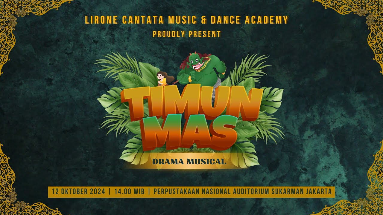 "TIMUN MAS" DRAMA MUSICAL - YouTube