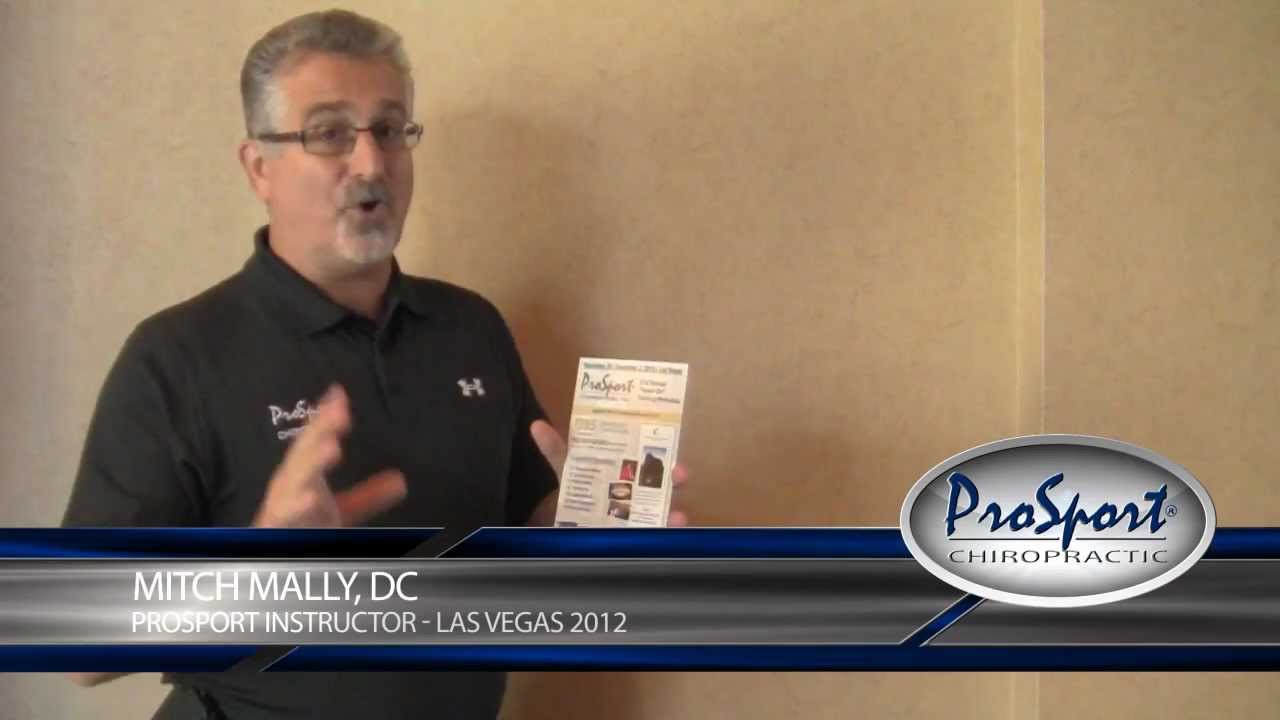 ProSport Chiropractic 2012 Las Vegas Seminar Mitch Mally - YouTube