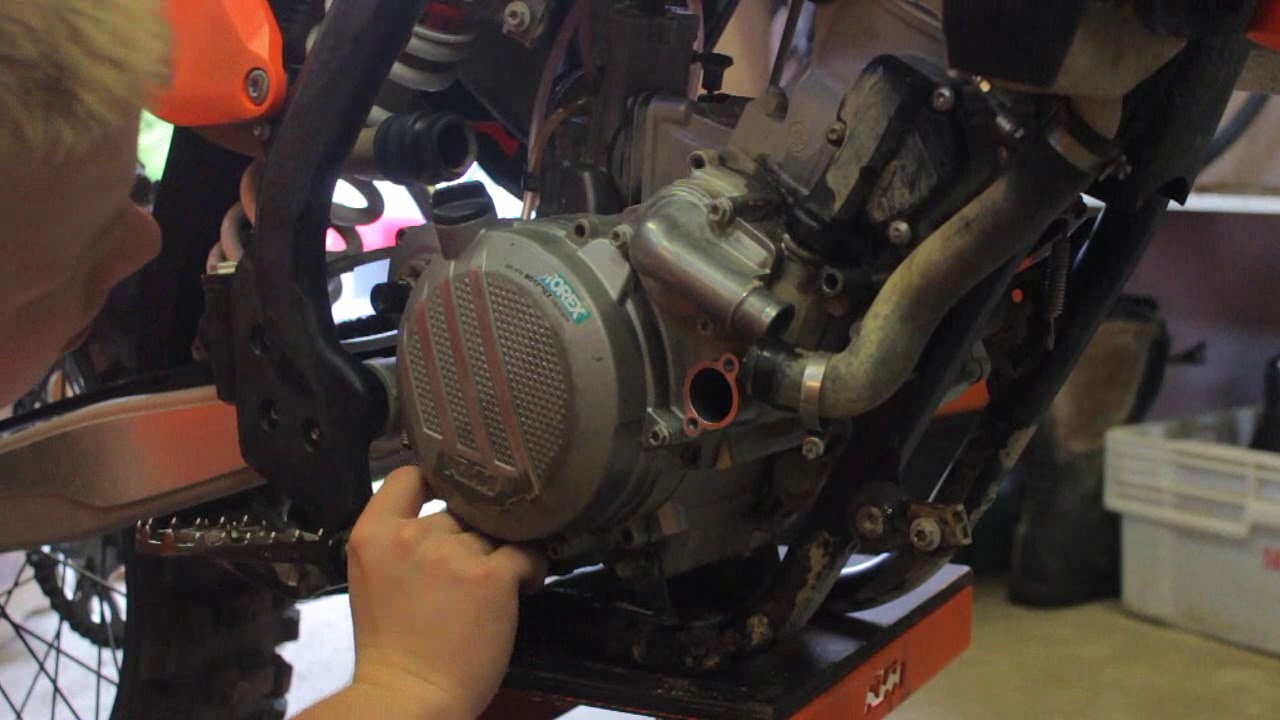 BIKE REPAIR | KTM 125 XC-W 2017 - YouTube