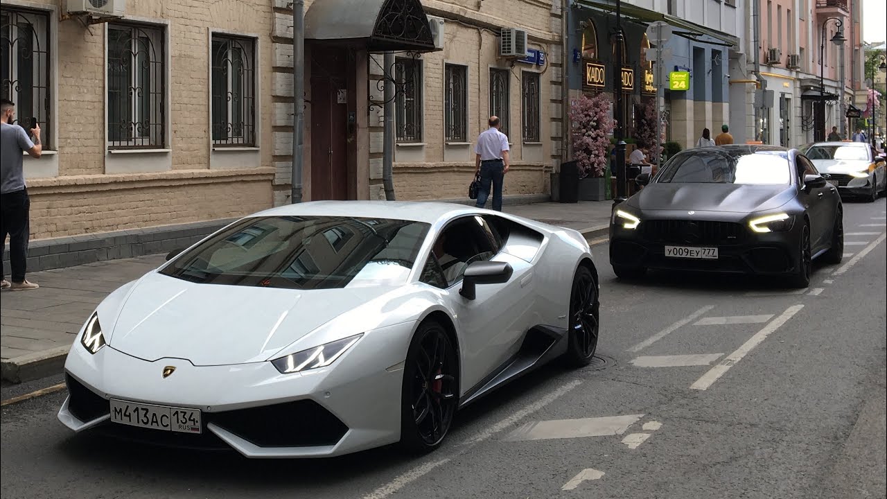 The best cars in Moscow in June (part 1) - YouTube