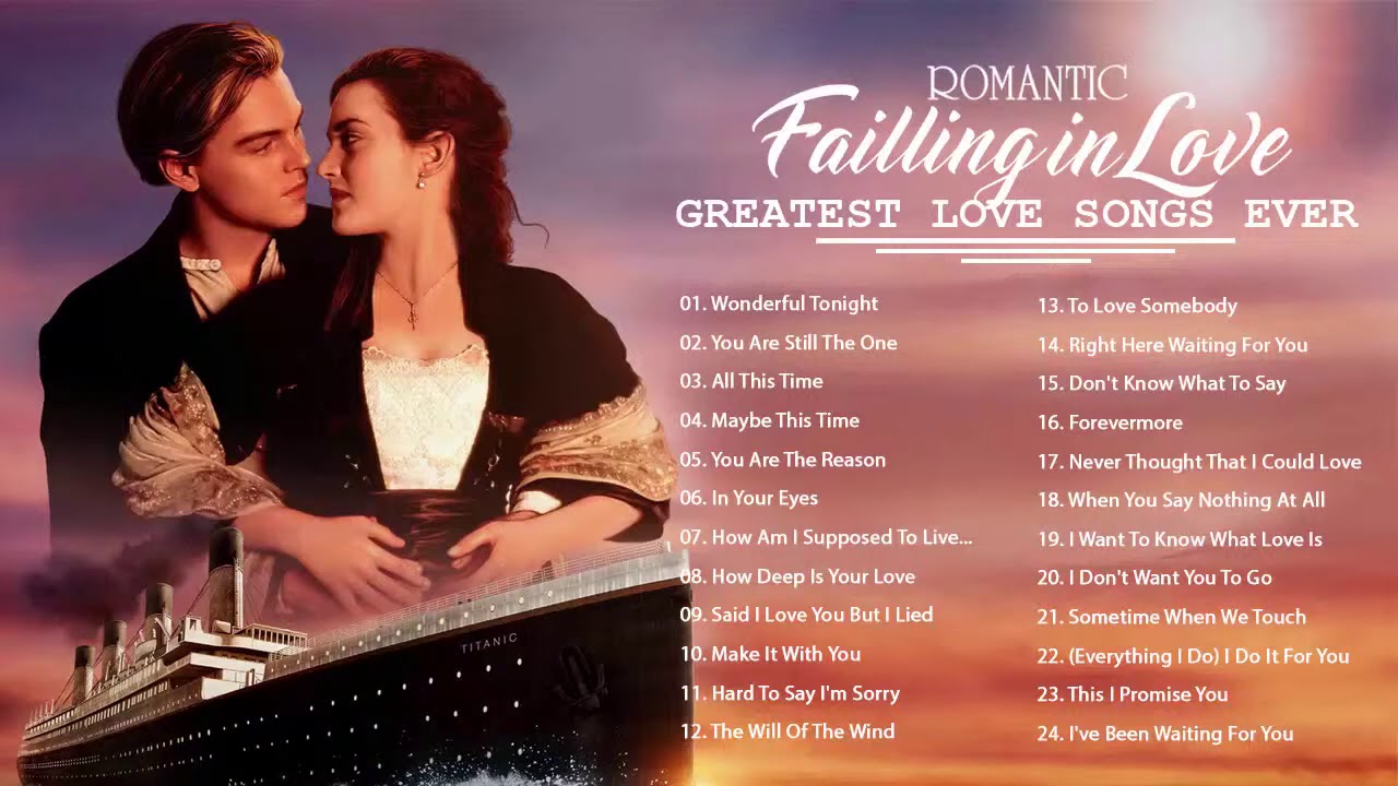 Top 100 Greatest Love Songs 2020 Most Romantic Love Songs Of All Time ...