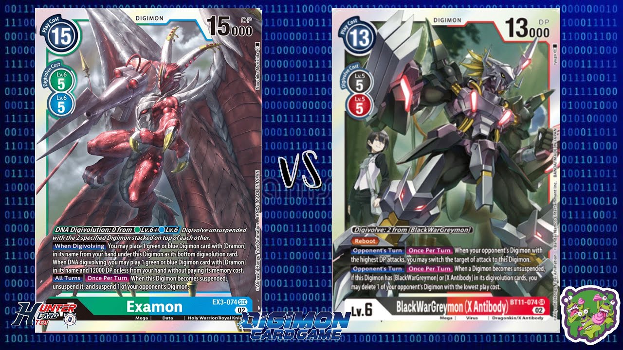 DIGIMON TCG: Numemon Championship RONDA 3 | Examon (Blue/Green) vs ...