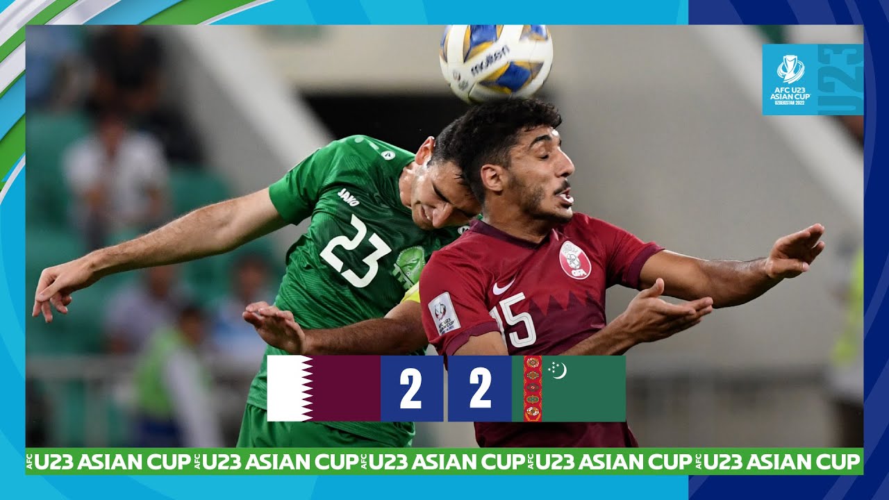 #AFCU23 - Group A | Qatar (QAT) vs Turkmenistan (TKM) - YouTube