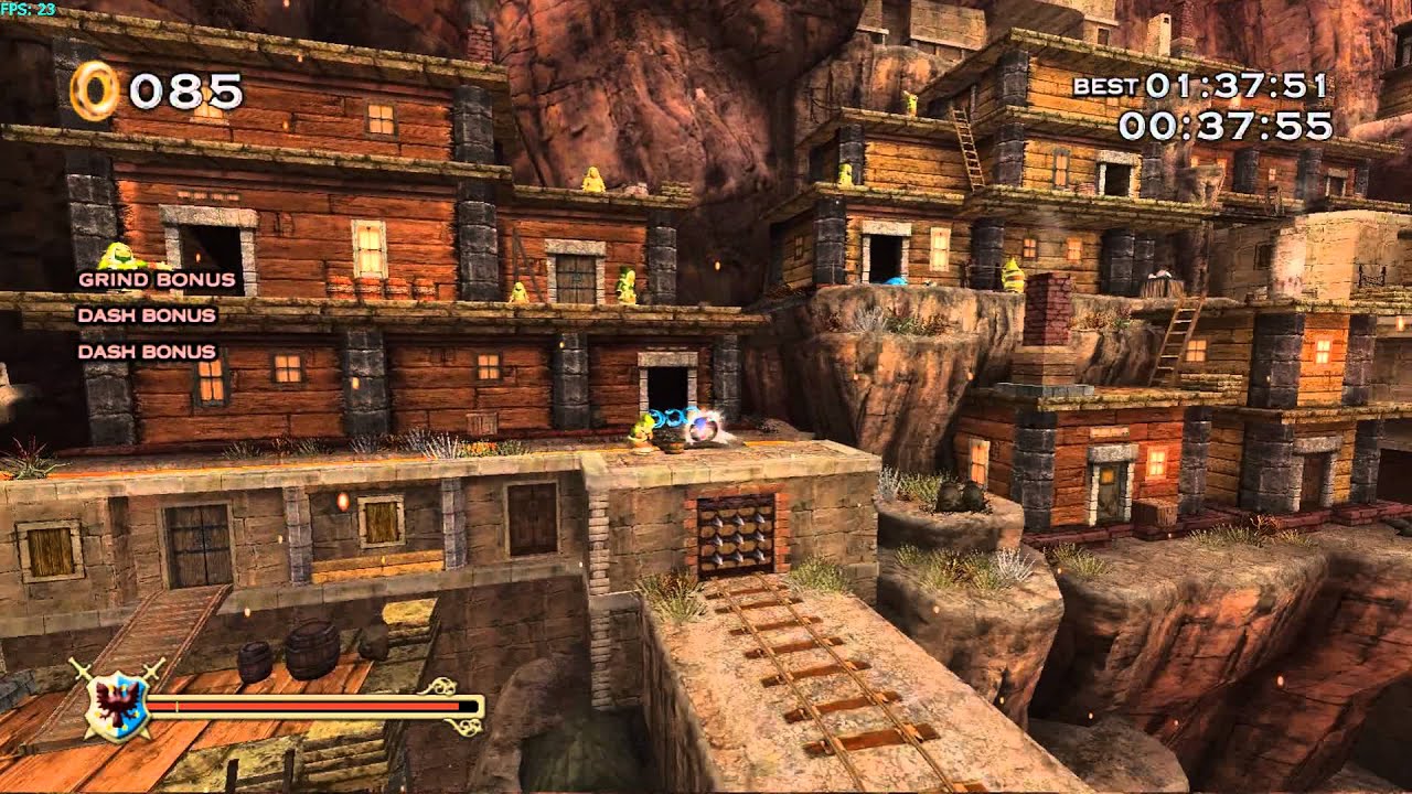 Sonic & the Black Knight: Molten Mine - YouTube