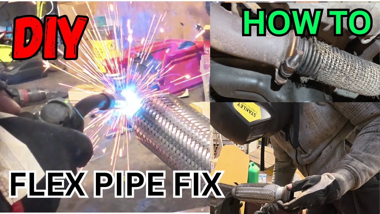 Welding EXHAUST Flex Pipe Like a Pro - YouTube