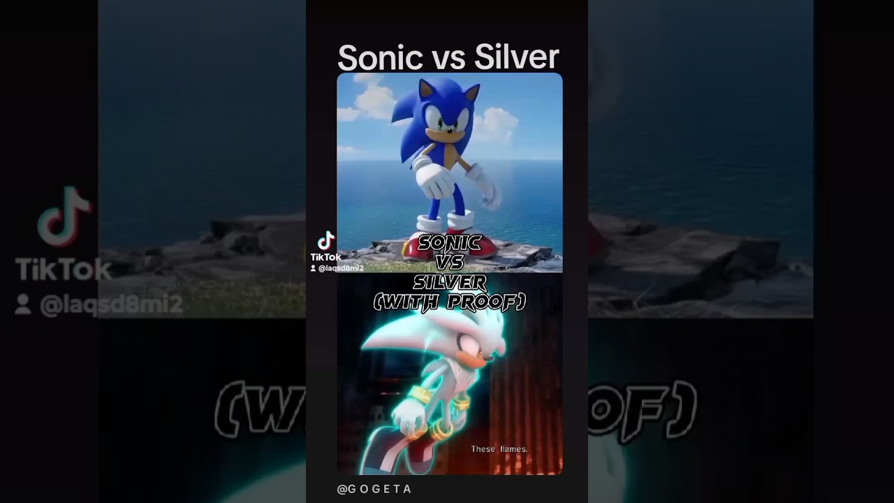 Sonic vs Silver - YouTube