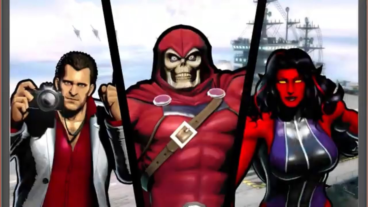 Ultimate Marvel vs Capcom 3: Taskmaster, Frank West, and She-Hulk ...
