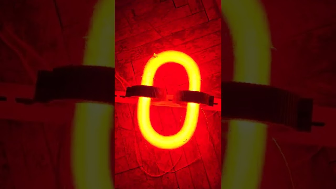induction quartz neon lamp - YouTube
