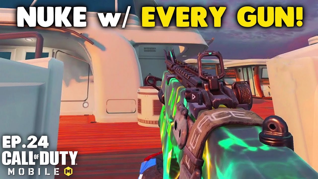 Nuke with Every Gun in Call of Duty Mobile! - Razorback SMG - YouTube