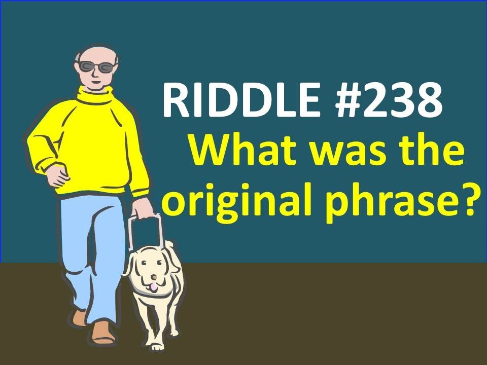 Riddle #238 - Faults of Technology - YouTube