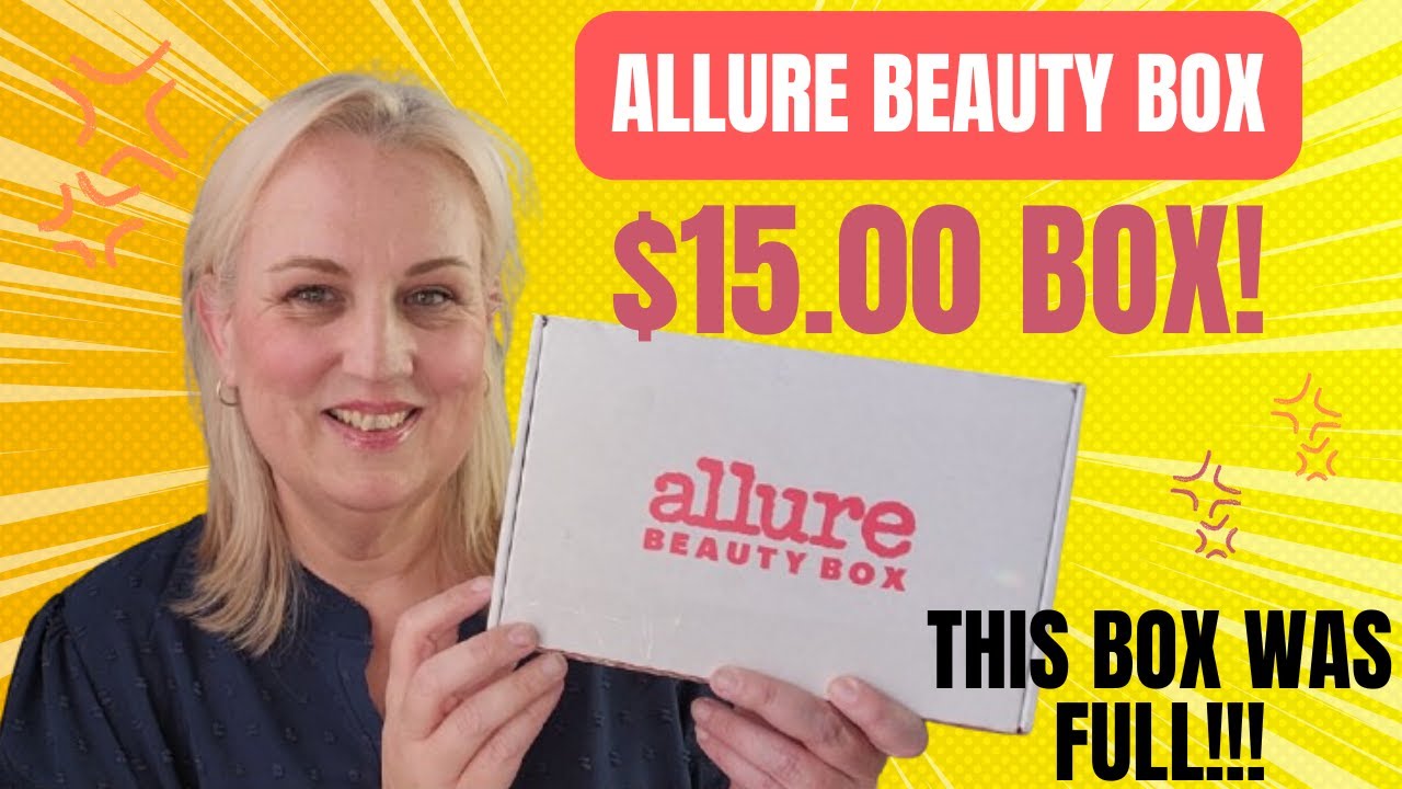 Allure Beauty Box - October 2024 Unboxing & Review - YouTube