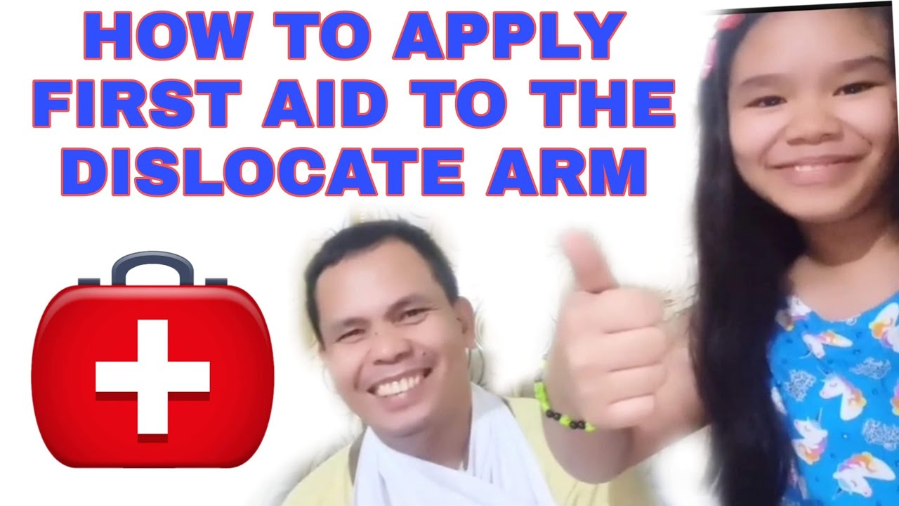 HOW TO APPLY FIRST AID TO THE DISLOCATE ARM/SCIENCE PROJECT - YouTube