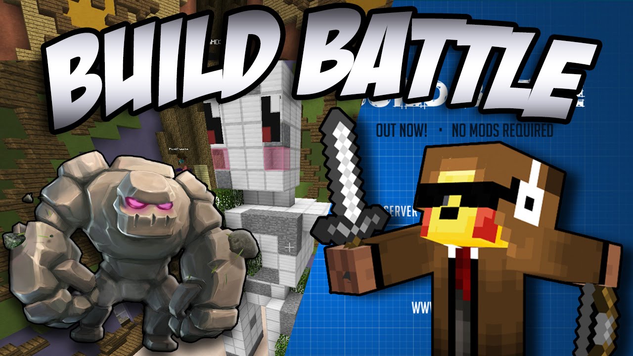 UN GOLEM ÉPICO | MINECRAFT BUILD BATTLE | Gameplay en Español [60 FPS ...