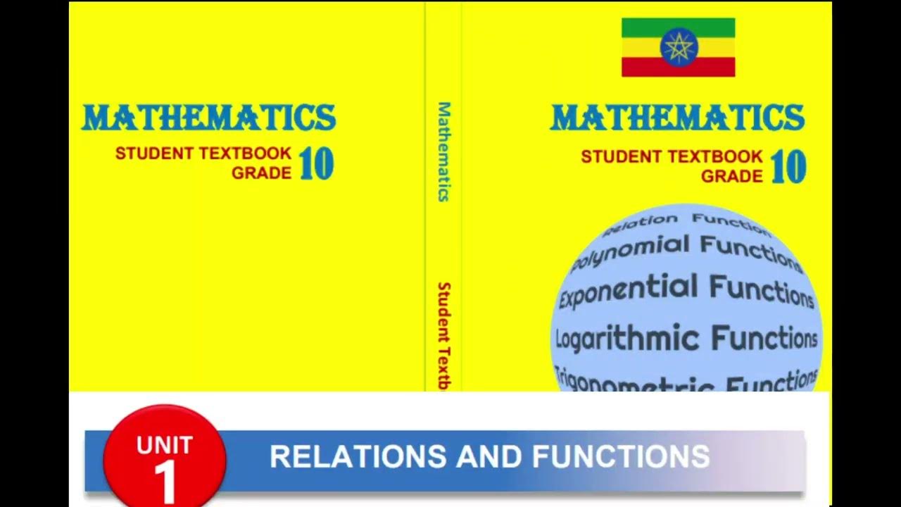 Grade 10 Maths Unit 1 Functions and Relations (Part 2) - YouTube
