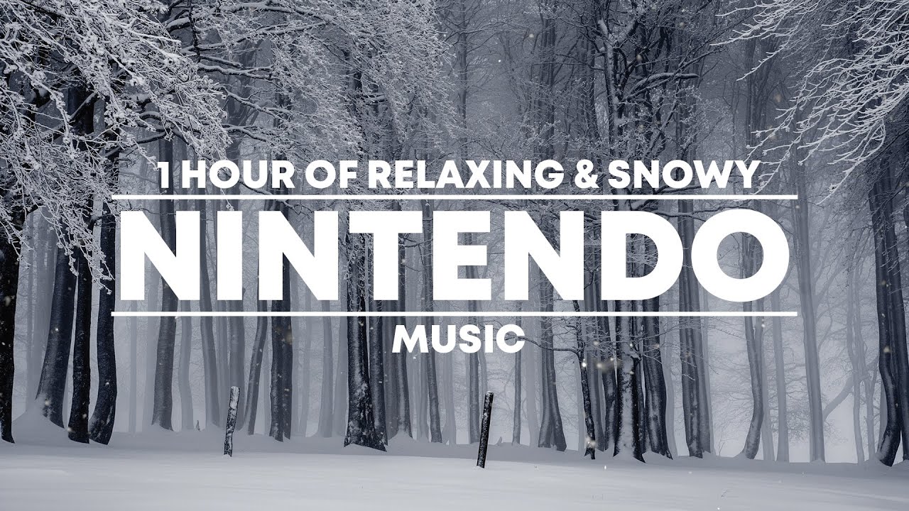 1 Hour of Relaxing & Snowy 'Nintendo' Music - YouTube