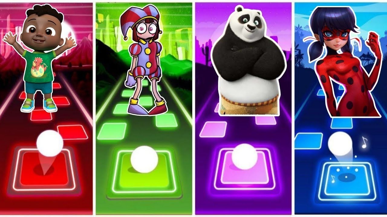 Cocomelon 🆚 Digital Circus 🆚 Kung fu Panda 🆚 Miraculous 🆚 Who Will Win ...