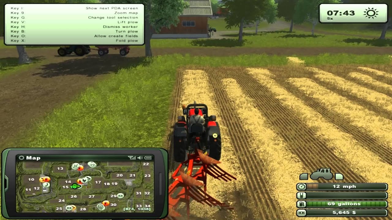 Farming Simulator 2013 Demo Gameplay #1 - YouTube